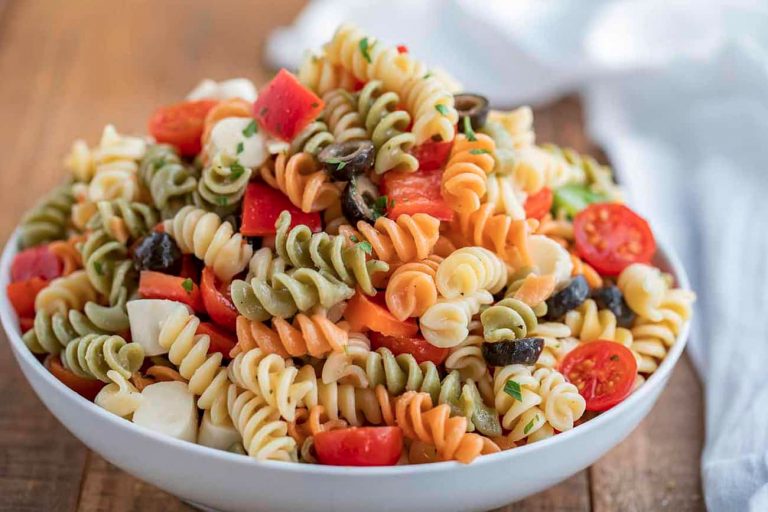 Tri-Color Pasta Salad – Malvado Con Queso